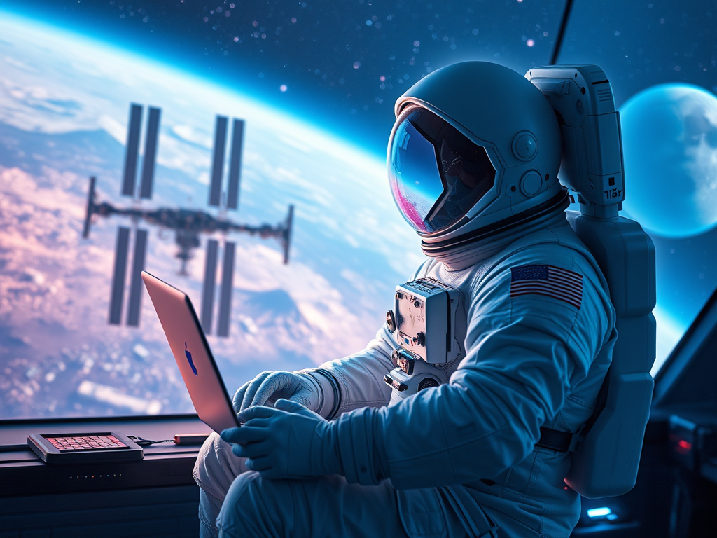 SpaceNet: Internet on the ISS, the Moon, and Mars – Cosmic Watchers